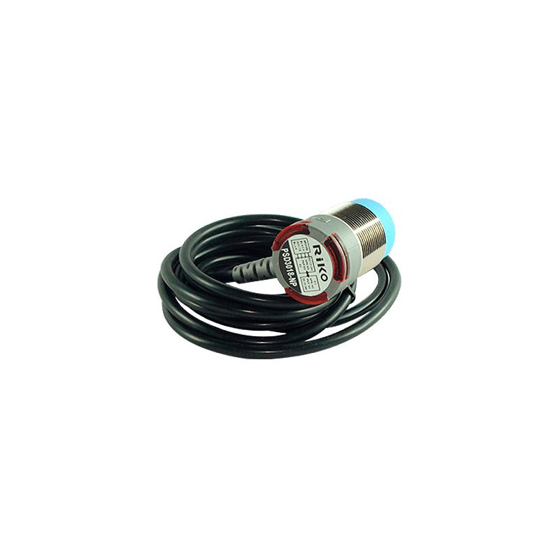 PSD3018-NP SENSOR INDUCTIVO 12-24V PNP 18MM RIKO